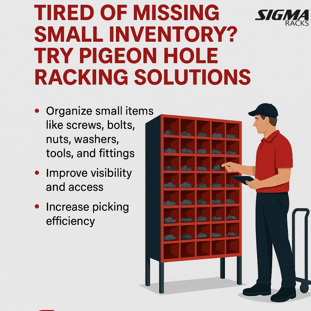 Pigeon Hole Racking Systems for Small Parts